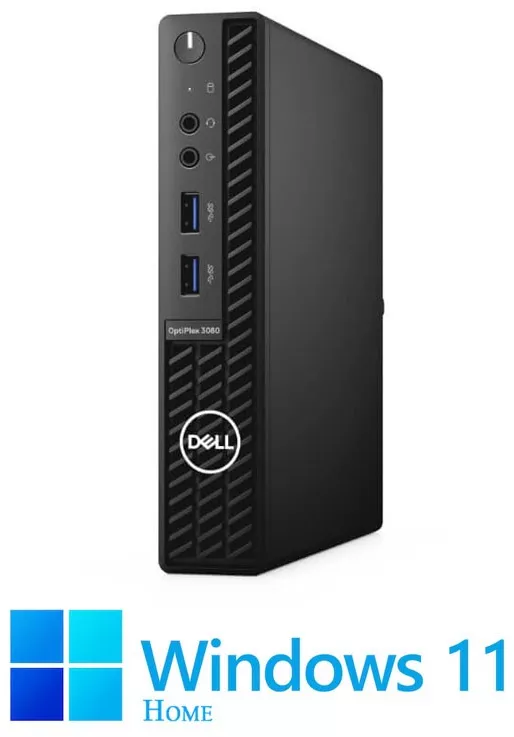 Mini PC Dell OptiPlex 3080 Hexa Core i5-10500T 16GB 480GB SSD Win 11 ...