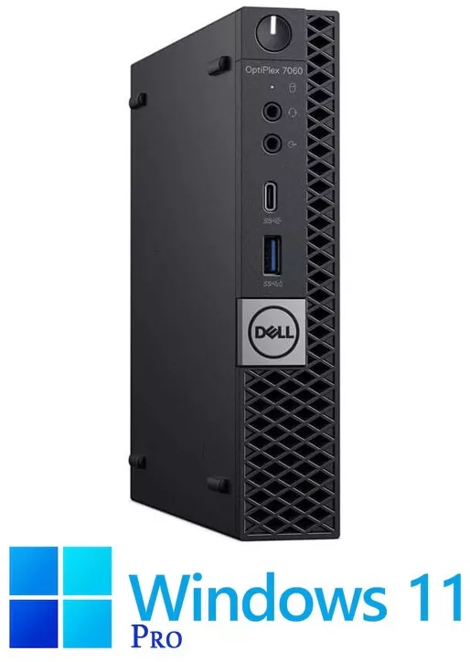 Mini PC Dell OptiPlex 7060 Hexa Core i7-8700 16GB DDR4 256GB SSD Win 11 ...