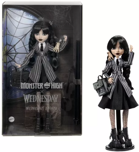 Monster High Wednesday Papusa Wednesday ylfw_405114494 - cel.ro