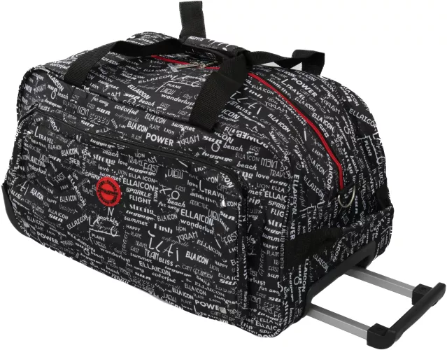 Geanta de voiaj cu troler Urban Negru 55x30x30cm lfeb_189565521 - cel.ro