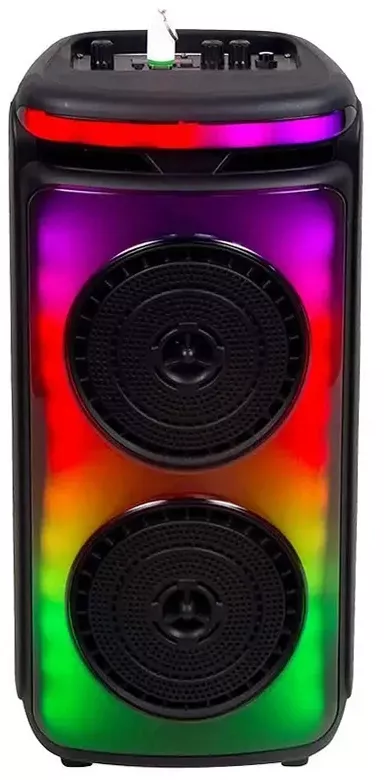 Boxa Portabila 2x6 50W RMS BT FM AUX SKU-7676 - cel.ro