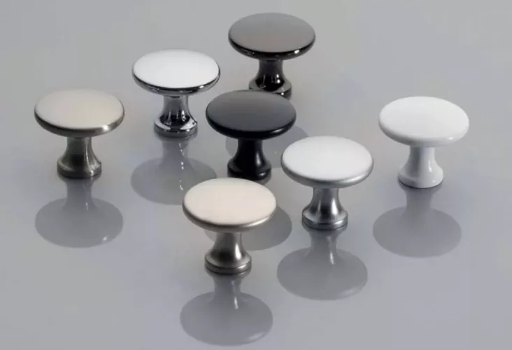 Buton mobila UDINE 29x25 mm inox GZ-UDINE-1-06 - cel.ro