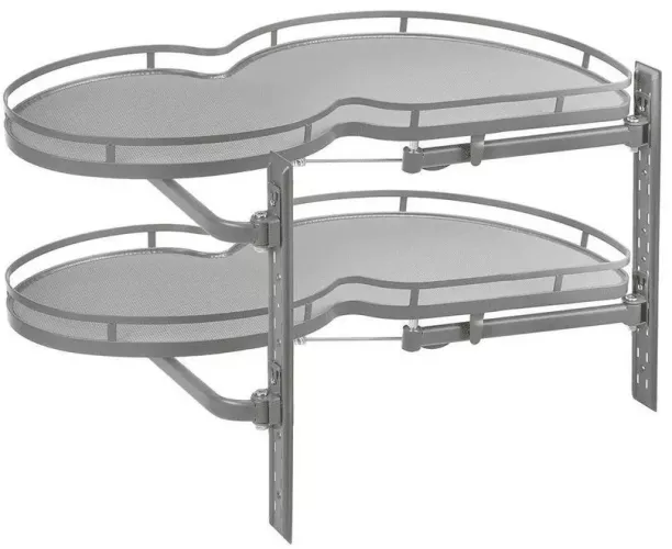 Cos Jolly carusel pentru colt dreapta corp mobilier 900 mm antracit KN ...