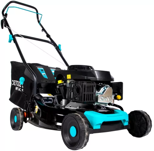 Masina de Tuns Gazon Detoolz 3.5 CP 146 CC Latime Taiere 46 cm Cos ...