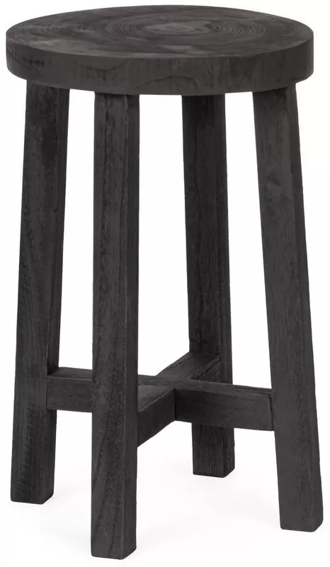 Set 2 masute lemn negru Yako 31x50 cm 0742993 - cel.ro