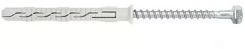 Set 25 de bucati de dibluri nylon cu surub de 12 x 180MM 489013 - cel.ro