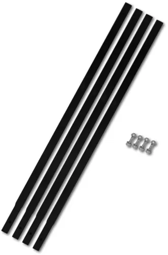 Tub de Prelungire 4m pentru Burghiu Foraj la Sol 4 buc x 1 m Material Otel