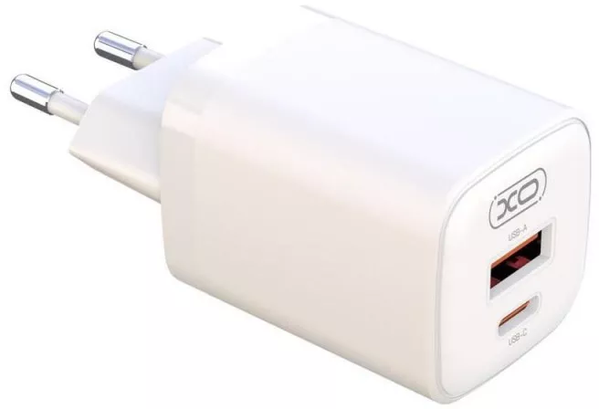 Adaptor Priza XO L96 Tip C USB 3A 30W / 18W Alb lms7_476339837 - cel.ro