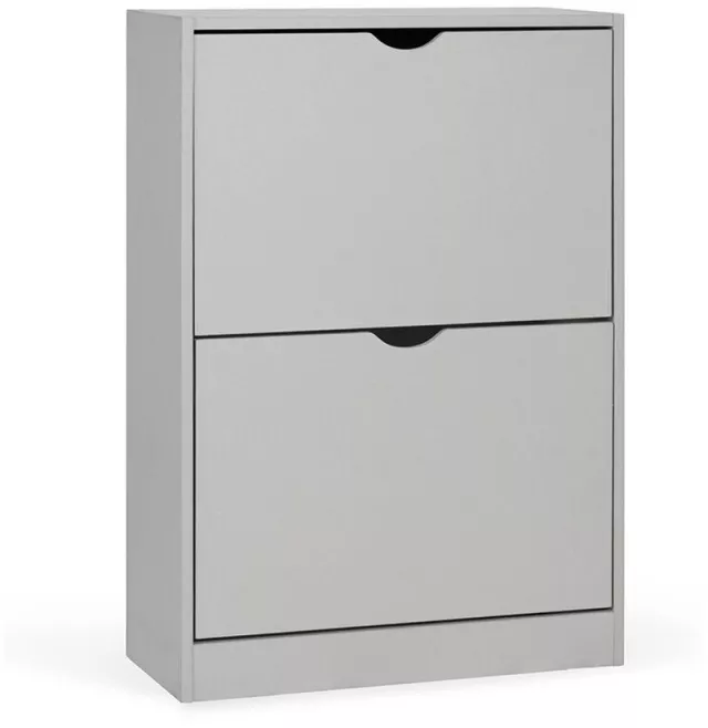 Pantofar KL Carey 2 usi rabatabile 4 rafturi Pal Melaminat compact ...