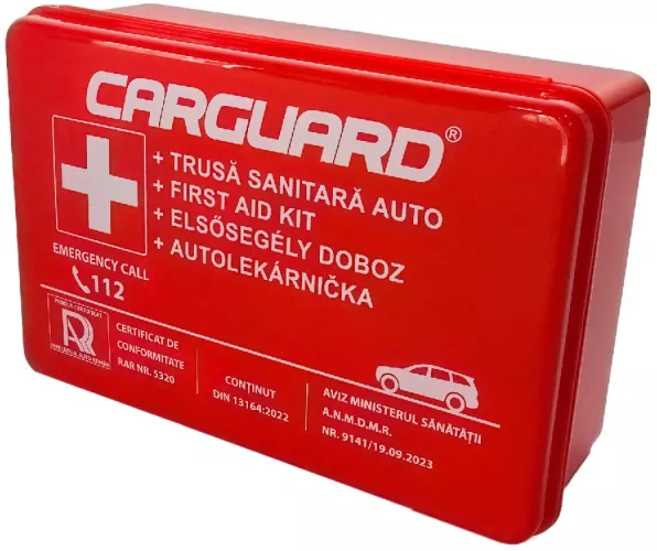 Trusa sanitara auto - Certificat R.A.R. - CARGUARD 6425215795000 - cel.ro