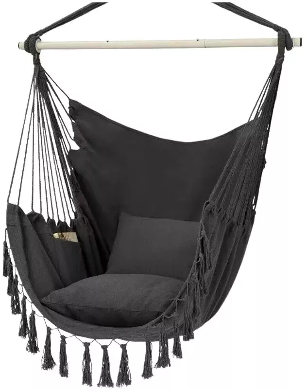 Hamac suspendat tip leagan confortabil balansoar boho pentru interior ...