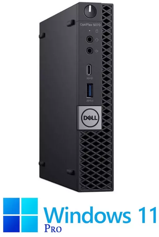 Mini PC Dell OptiPlex 5070 Hexa Core i5-8500T 16GB DDR4 256GB SSD Win ...