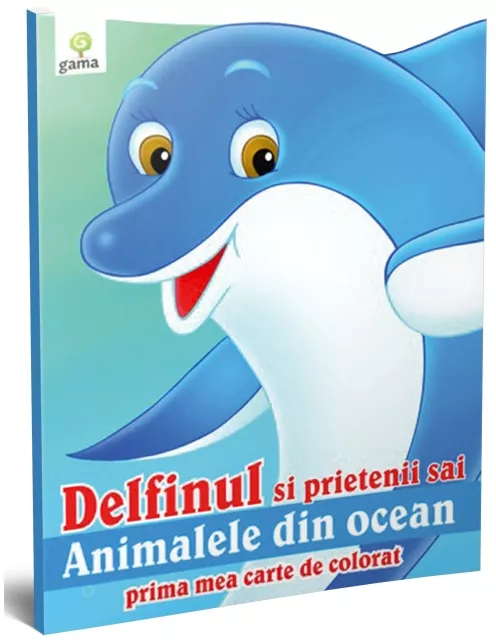 Delfinul si prietenii sai - Prima mea carte de colorat lzwt_70290099 - cel.ro