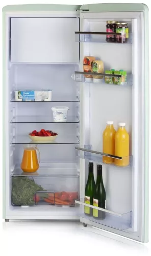 Frigider Retro DOMO 218 litri verde pastel lpig_849841780 - cel.ro