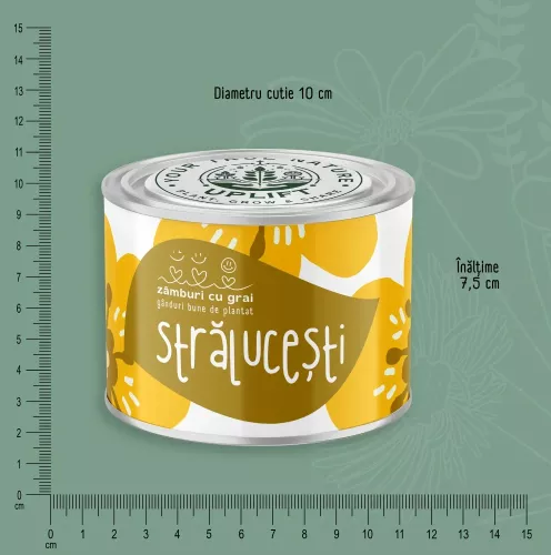 Kit de Gradinarit Urban - &bdquo Stralucesti&rdquo Zamburi cu Grai - cel.ro