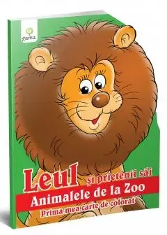 Leul si prietenii sai Carte colorat gghm_70290100 - cel.ro