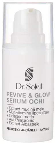 Serum ochi cu mucina melc Revive Glow Dr. Soleil 15 ml SL1238 - cel.ro