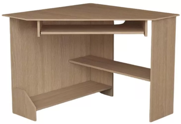 Birou de colt B 6 91 x 91 cm Stejar sonoma 1f19_252987701 - cel.ro