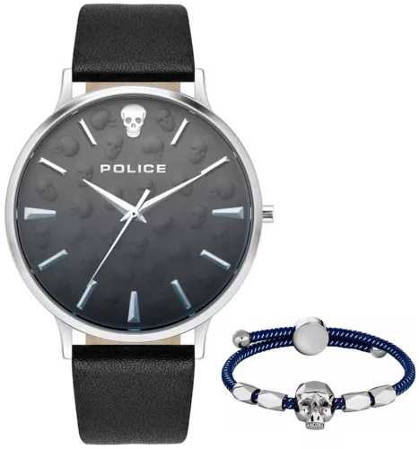 Ceas Barbati Police Tasm PL.TASM2.SET20 Set cu Bratara CC-PLTASM2SET20 ...