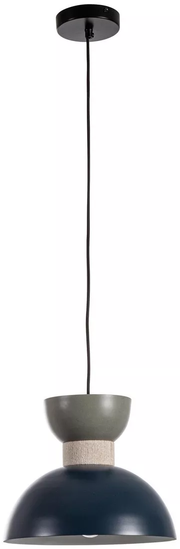 Lustra metal albastru verde Jabalpur 30x25 cm 0828109 - cel.ro