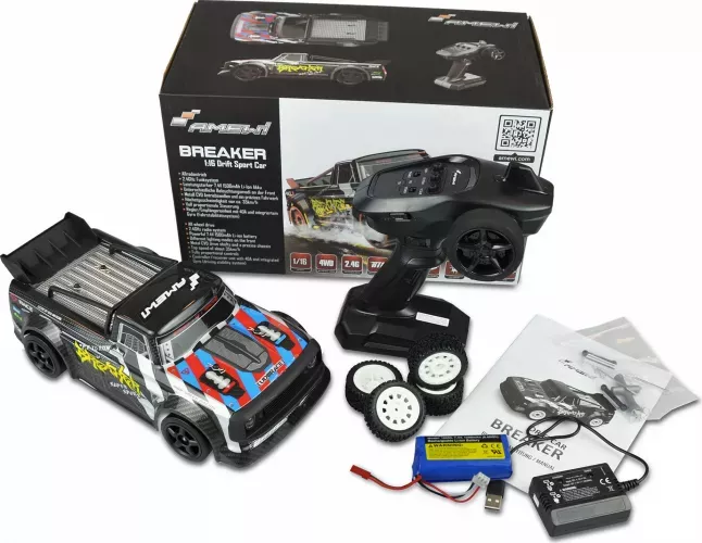 Masina cu telecomanda RC Drift Sport Carbreaker 30 Km/h / Tractiune 4X4 ...
