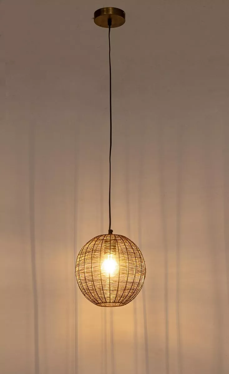 Set 2 lustre metal cupru Inay 25x100 cm 0826819 - cel.ro