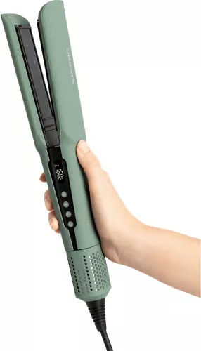 Placa de indreptat si uscat parul 2in1 CREATE Ceramic Air Styler Dual ...