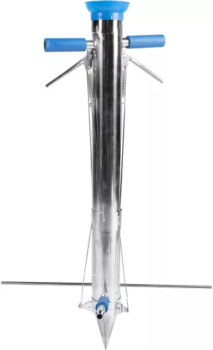 Plantator Manual de Rasaduri din Inox cu 2 Manere si Pedala Diametru 7. ...