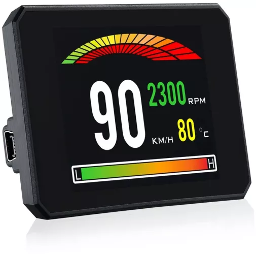 Sistem Monitor Auto Techstar P16 OBD2 HUD Afisaj Head-Up Display pentru ...