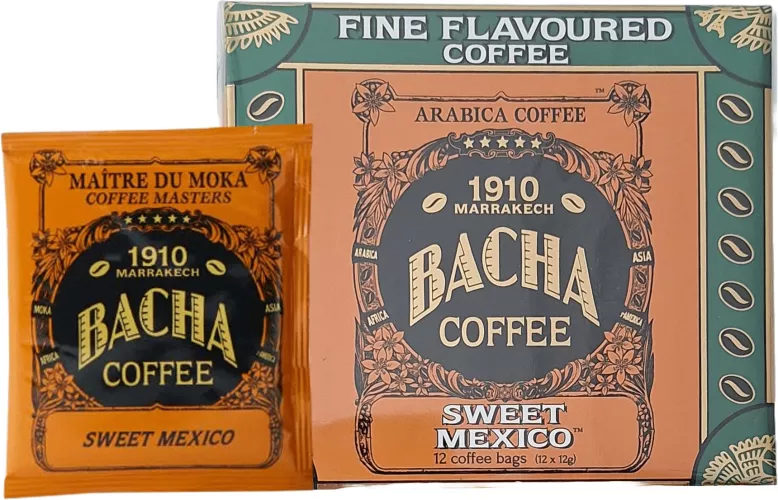 Set 12 plicuri cafea premium 100 Arabica Bacha Coffee Sweet Mexico ...