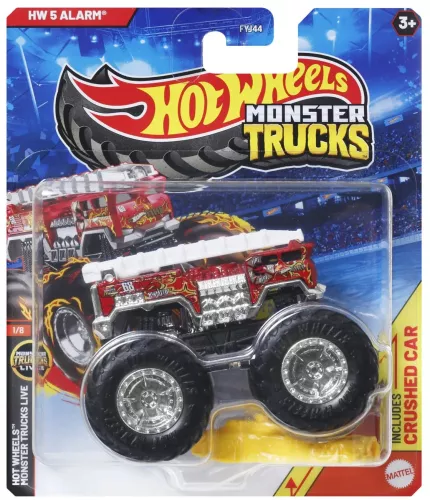 Hot Wheels Monster Truck Masinuta 5 Alarm Scara 1 64 ydzf_405115043 - cel.ro