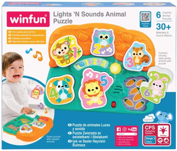 Winfun Puzzle Cu Sunete nox3_405115294 - cel.ro