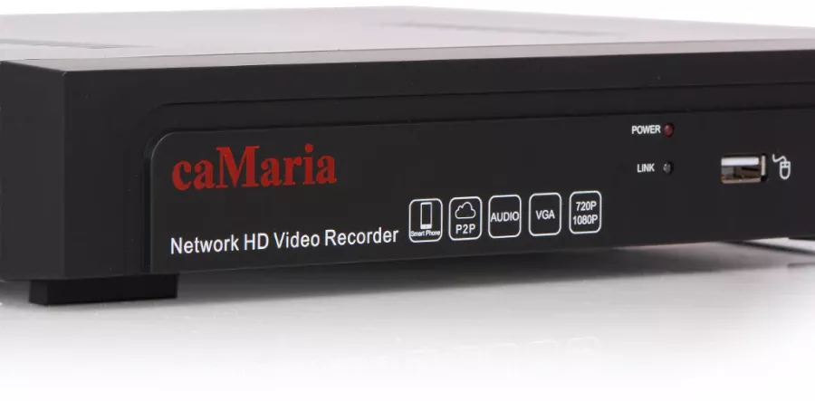 Aparat inregistrare video NVR pentru sistem CCTV caMaria FARA HARD DISC ...