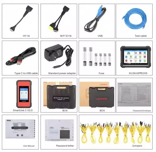 Tester diagnoza Launch X431 PRO3S+ 12V & 24V LA-HKSH106-EU - cel.ro