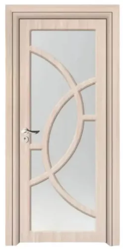 Usa interior din MDF Novo Doors ND309 Cadru din lemn masiv Geam Sablat ...