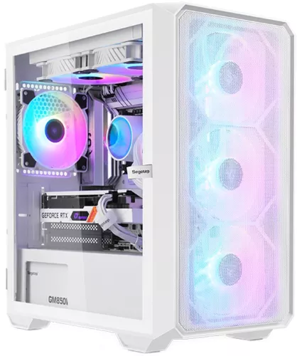 Carcasa Segotep Alpha ATX Mini Tower White ALPHA-WH - cel.ro