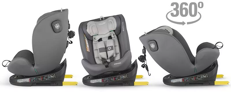 Scaun auto rotativ Isofix iSize 40-150 cm Coccolle Nova Moonlit Grey ...