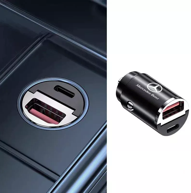 Incarcator Auto Rapid USB Type-C pentru Mercedes-Benz - Compatibil AMG - 1 buc - cel.ro