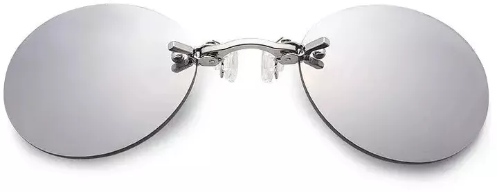Ochelari Tip Morpheus Matrix Clip On Nose Rimless Sunglasses - UV400 ...