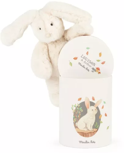 Iepuras Luison in cutie Moulin Roty 3575676800362 - cel.ro