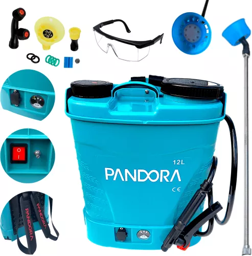 Pompa de stropit 12 Litri molde Pandora Sprayer cu acumulator si ...