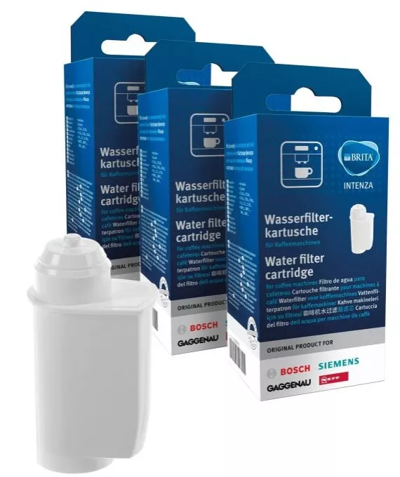 Set 3 filtre apa espressor Brita Intenza Bosch - original 17000706 - cel.ro