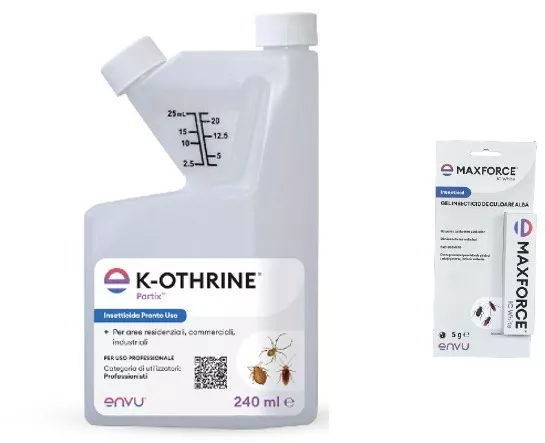 Set insecticid K-Othrine Partix SC 250 ml si gel Envu - Bayer Max Force 5 gr - cel.ro