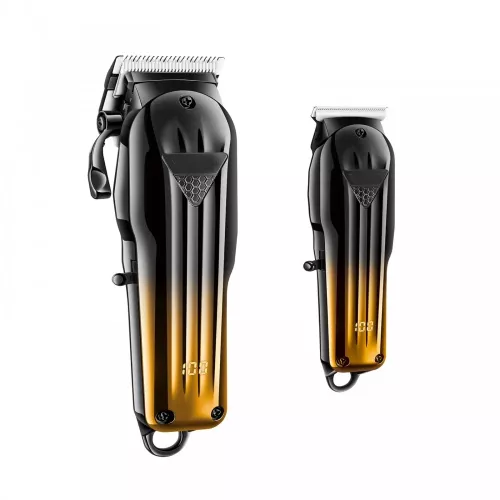 Set masina de tuns si masina de contur profesionala VGR V-646 afisaj LED 10 - cel.ro