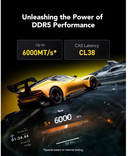 Memorii RAM Lexar THOR OC 32GB 2x16 DDR5 6000MHz CL38 LD5U16G60C38LG ...