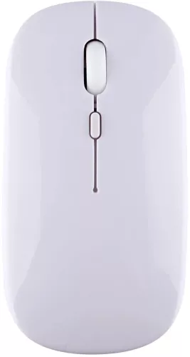 Mouse wireless Bluetooth silentios ergonomic - Alb - cel.ro