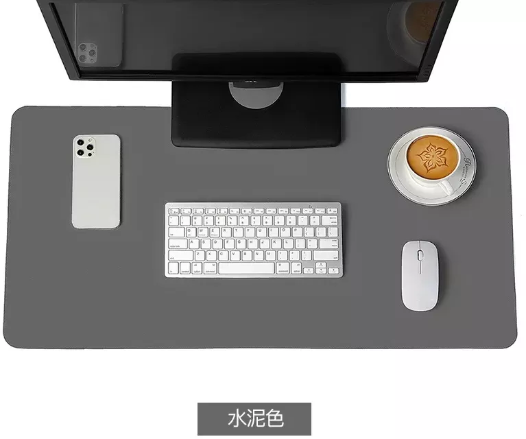 Xummen Alb Mouse Pad Portabil Mare pentru Gaming - Gri inchis 70 X 35 ...