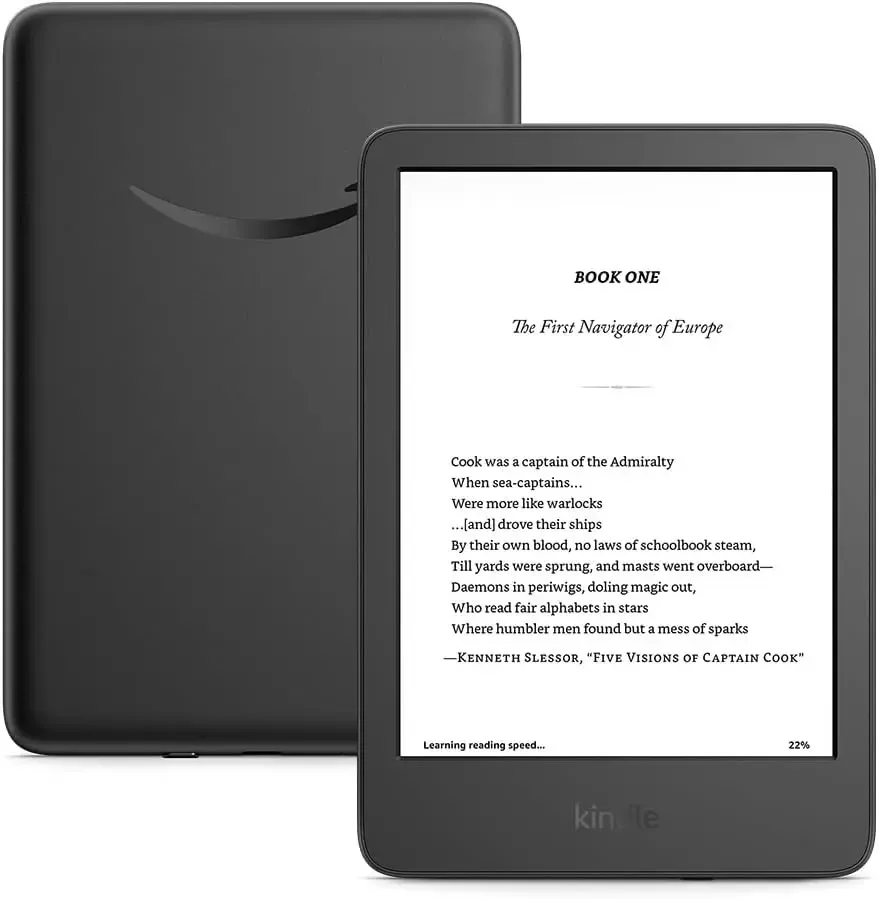 EBook Reader Amazon Kindle 2024 11th Gen 16 GB Display 6 inch Wi-Fi USB ...