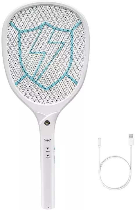 Paleta electrica pentru muste Faicuk 53.6 x 22.8 cm ABS metal alb IO ...