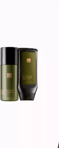 Set deodorant spray 150 ml si gel de dus 2 in 1 250 ml Black Suede Real ...
